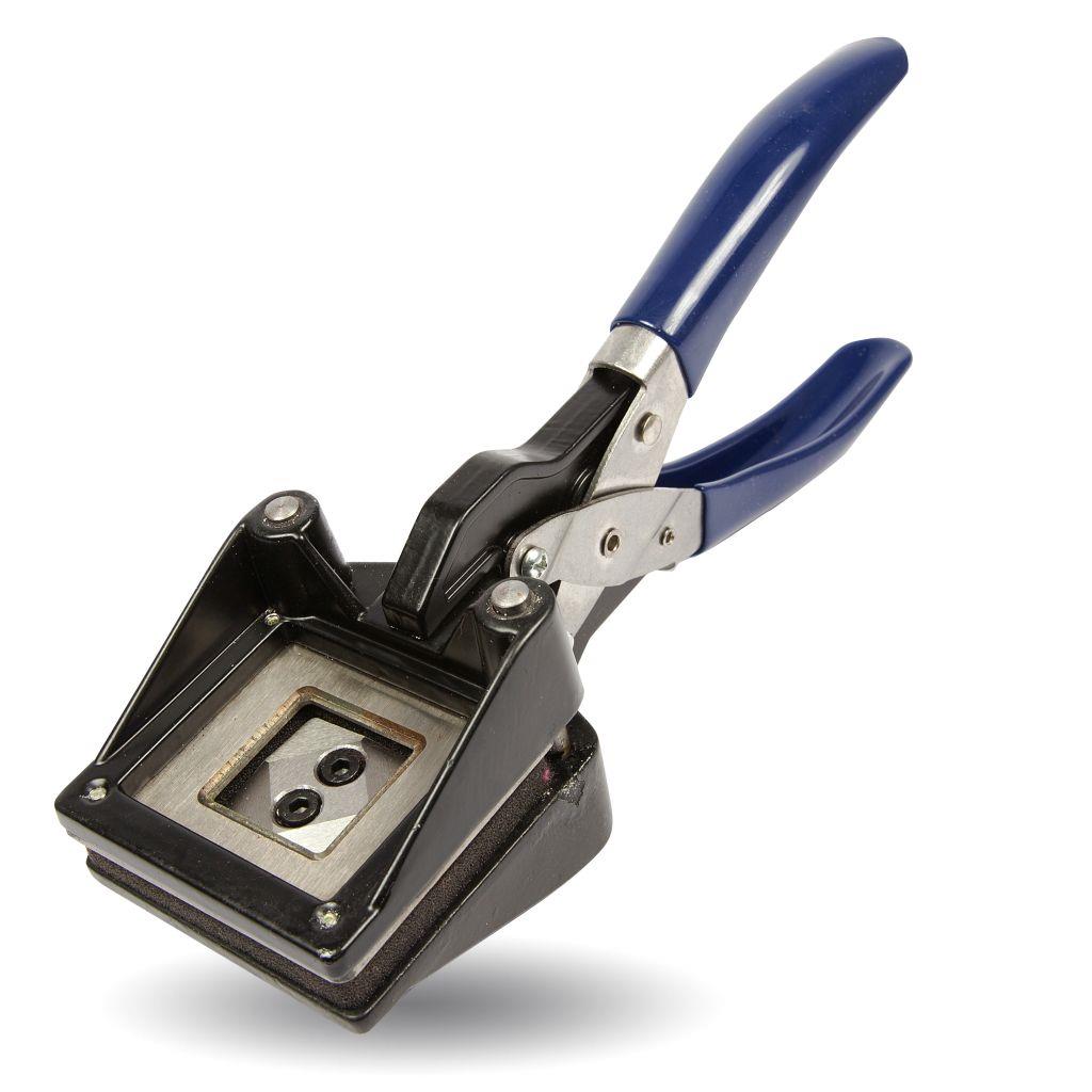 Buy 25mm Square Hand Held Photo ID Cutter Punch Online