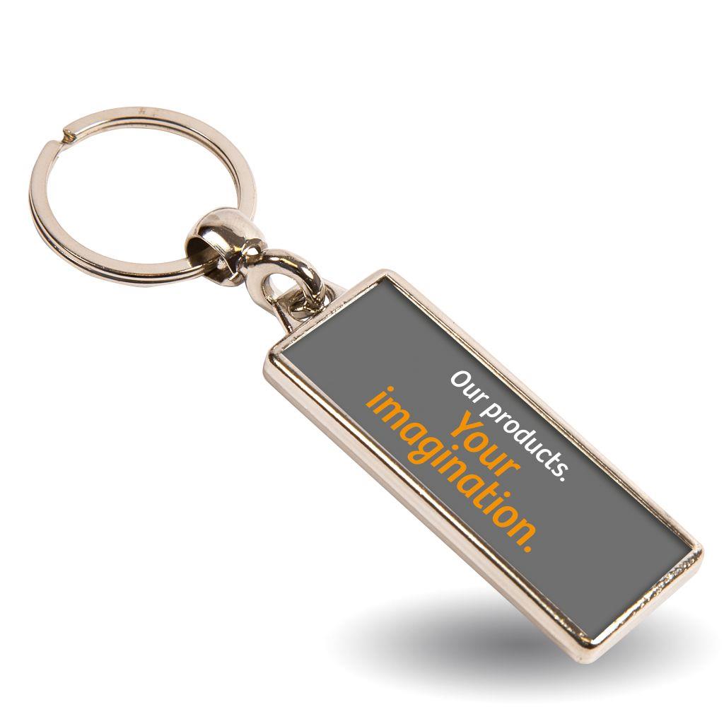 MA-18D Metal Photo Keyrings 50x18mm (Pack of 10) – My Accessories