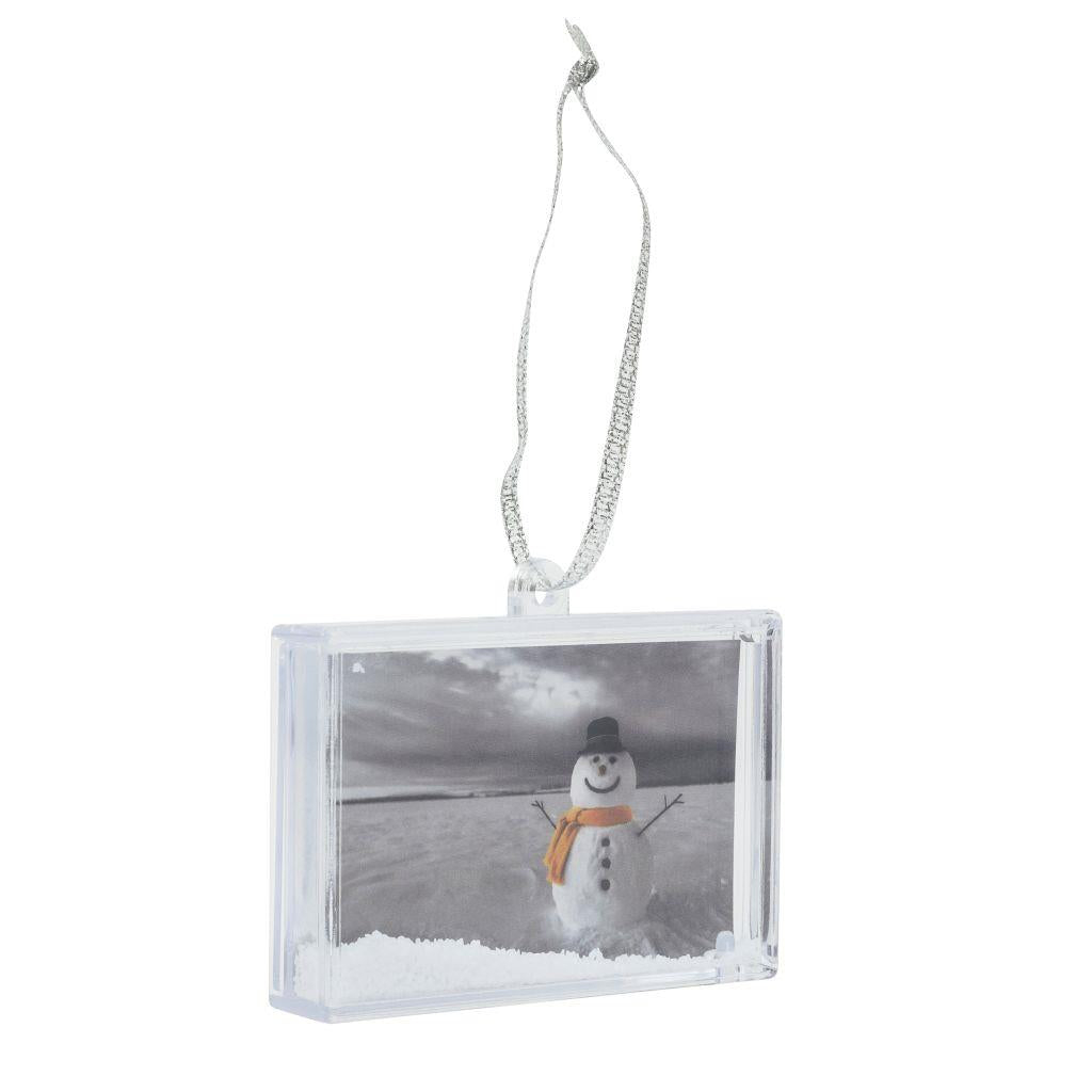 Buy L4 Blank Insert Photo Snow Frame with Hanger - 70 x 45mm (2.7 x 1.7 ...