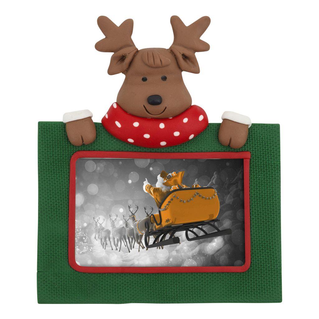Buy Blank Reindeer Christmas Fridge Magnet Insert Size 70 x 45mm - Pack ...